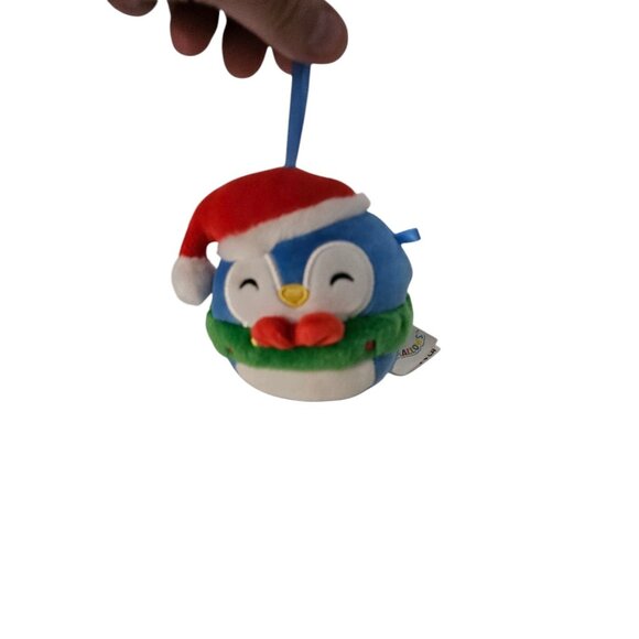 Squishmallows | Toys | 4 Inch Puff The Penguin Xmas Ornament ...
